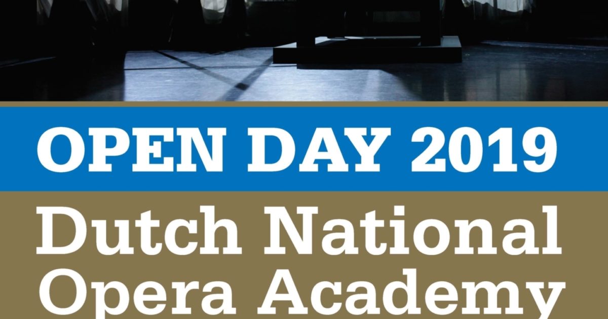 Dutch National Opera Academy… | Koninklijk Conservatorium Den Haag
