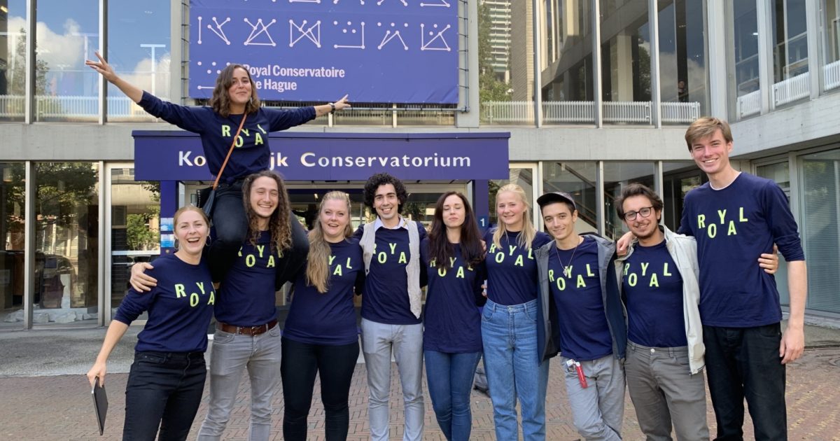 We welcome our new students during… | Royal Conservatoire The Hague